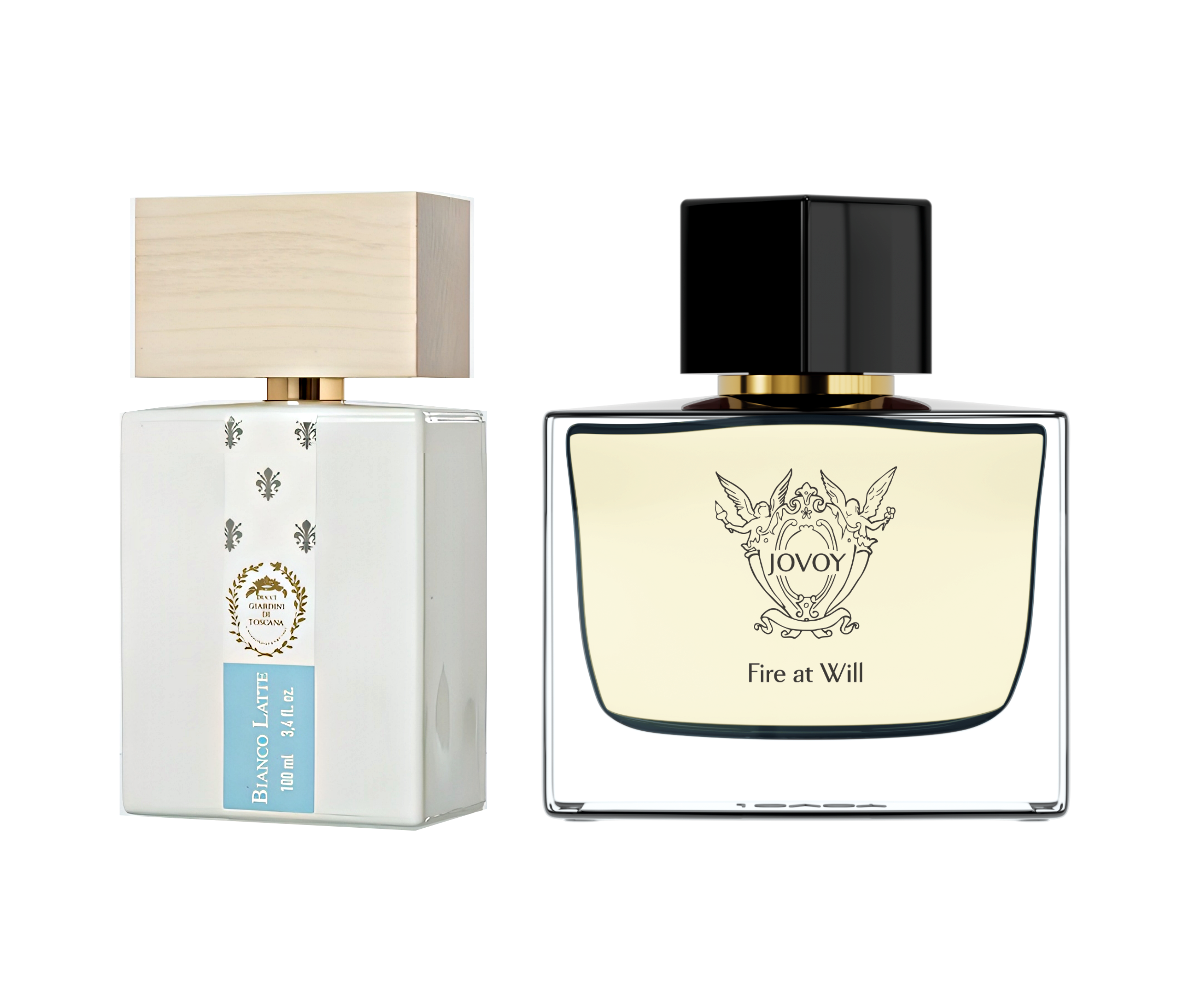 Bianco Latte Giardini Di Toscana & Fire At Will Jovoy Set – Tuxedo
