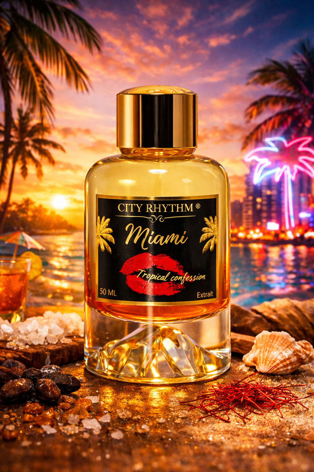 Miami Tropical Confessions City Rhythm Extrait de Parfum – Tuxedo