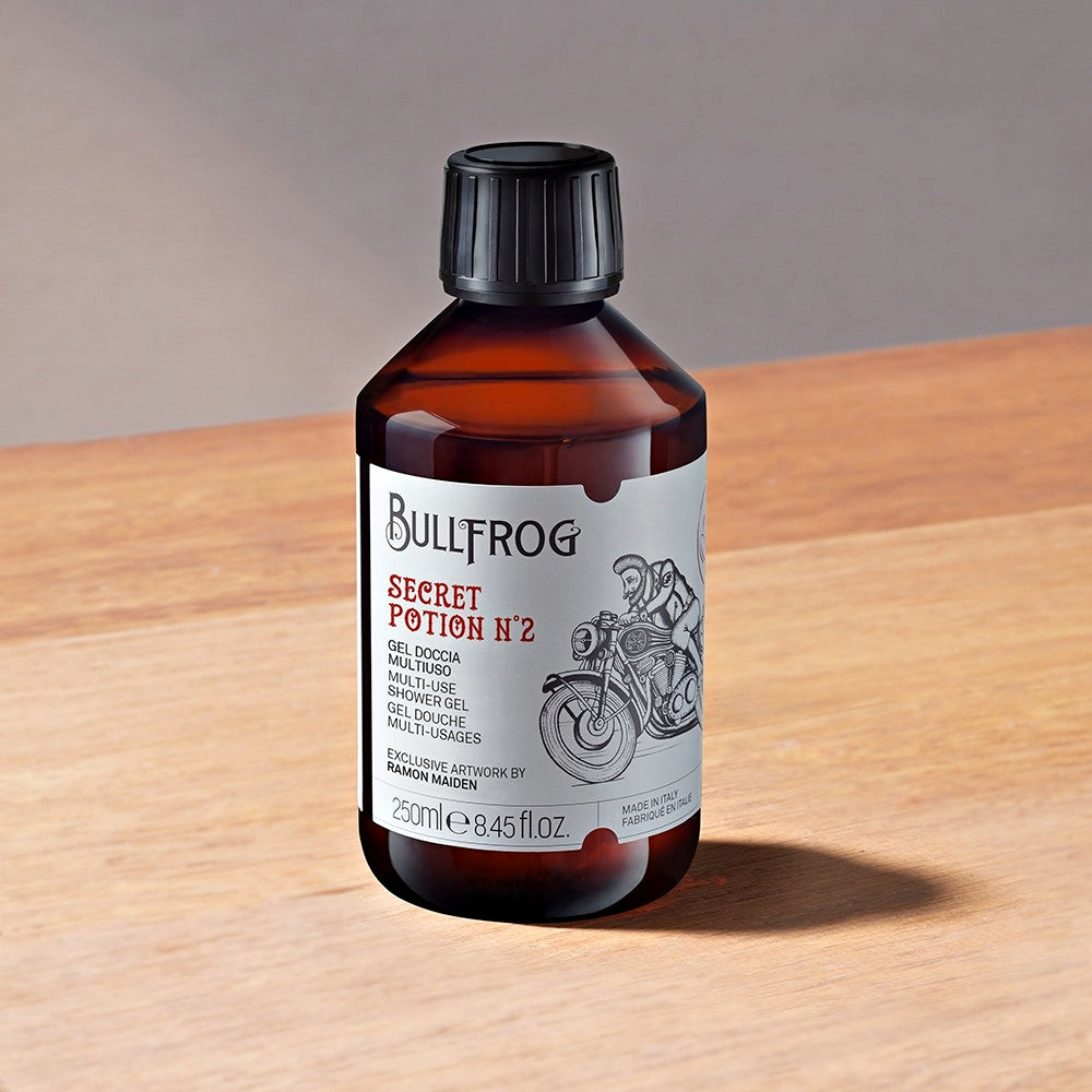 Bullfrog - Multi-Use Shower Gel Secret Potion N.2 – Tuxedo